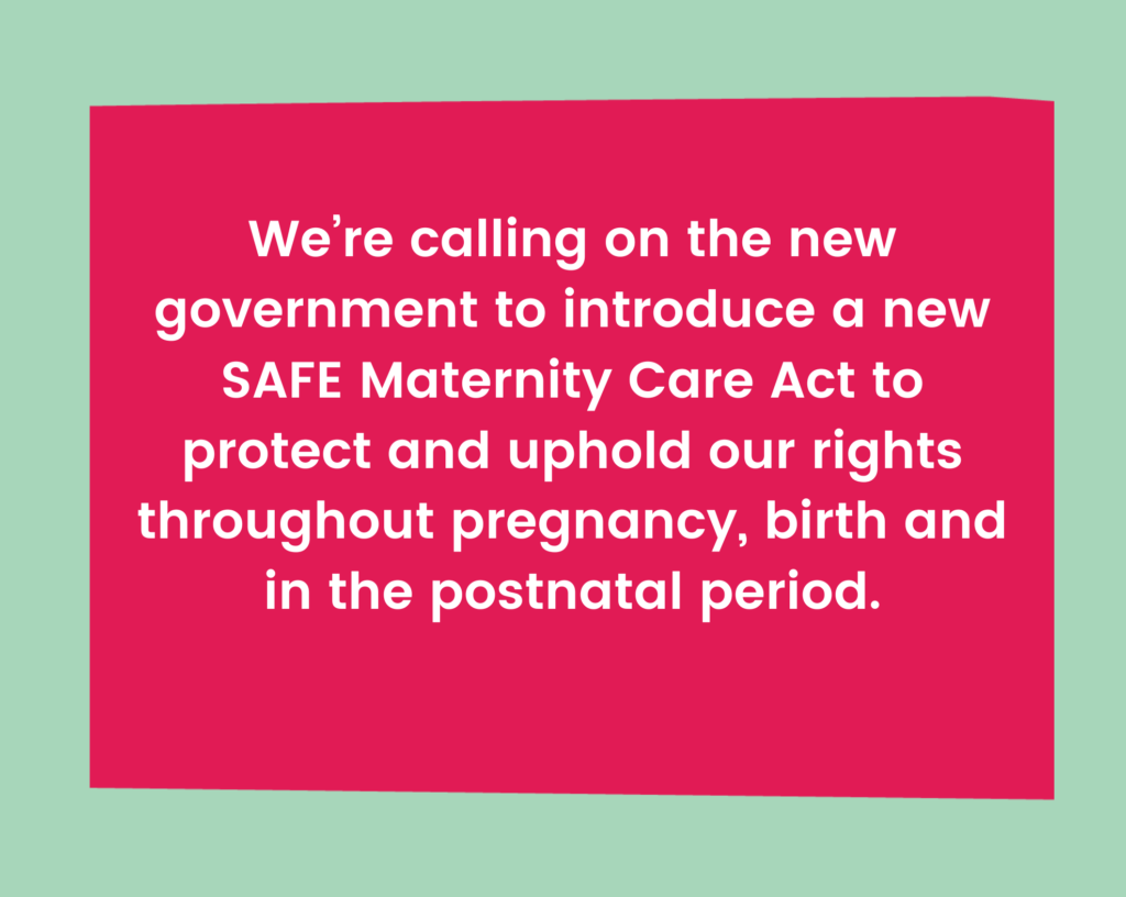 Birthrights - your human rights during pregnancy and maternity care